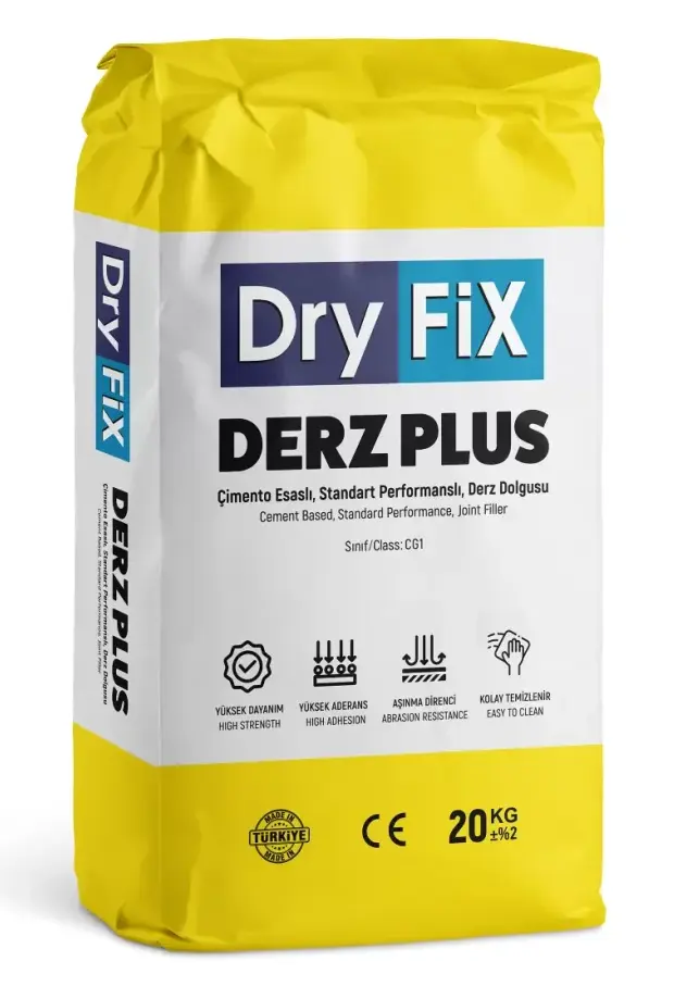 DERZ PLUS CG1 Sınıfı Derz Dolgusu | KKTC Boya Makinesi - KKTC Boya Makinesi